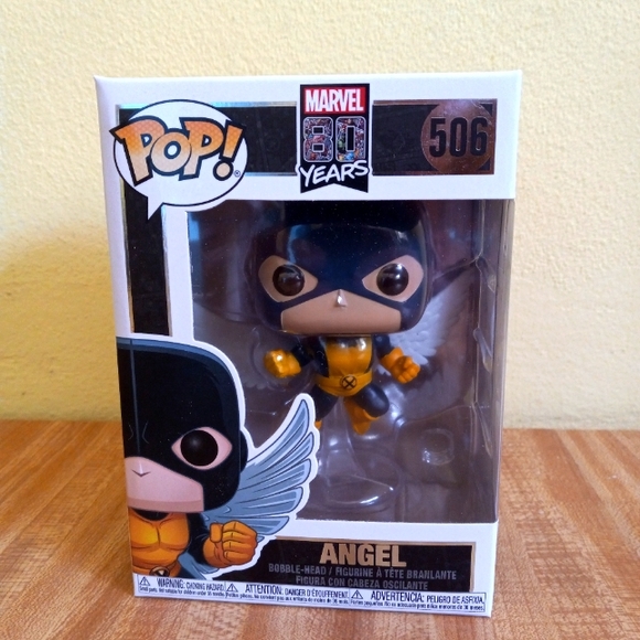Funko | Toys | Funko Pop Marvel 8 Years Angel Vinyl Figure | Poshmark